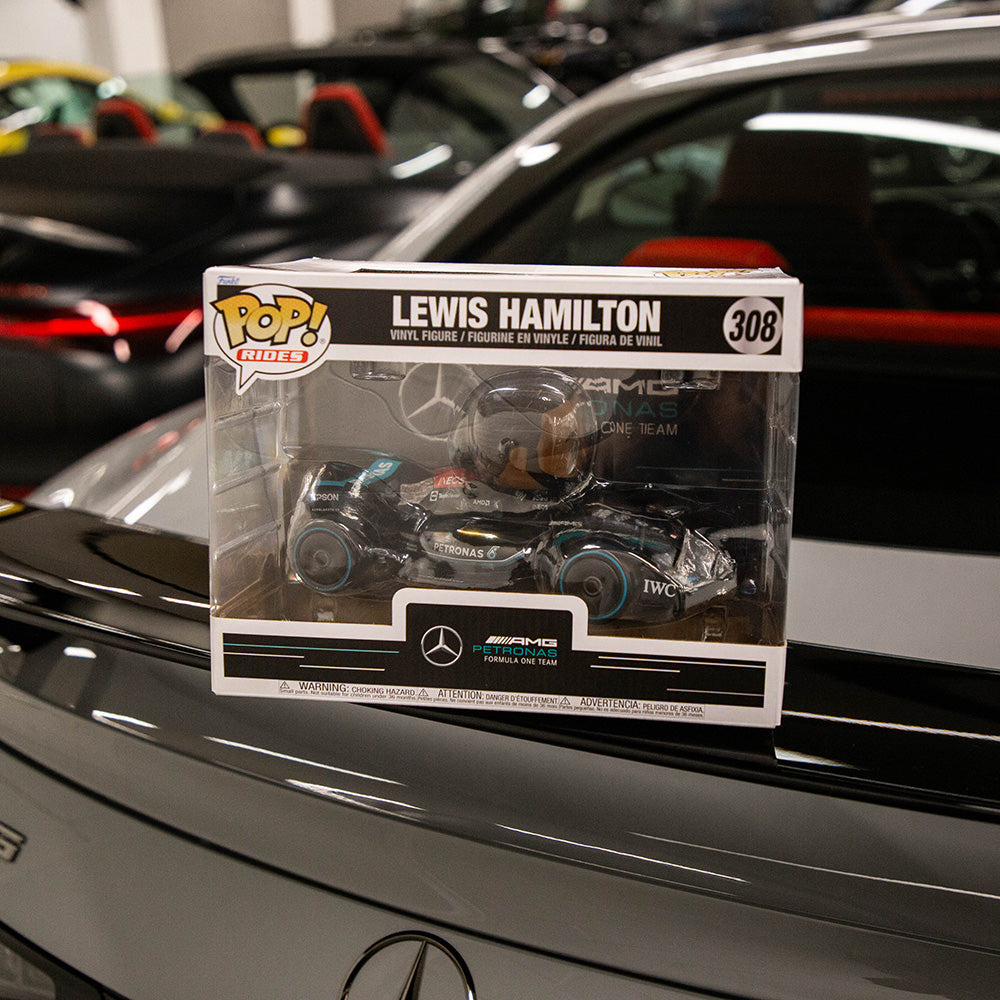 Lewis Hamilton Funko Pop – Mercedes-Benz Boutique by Fletcher Jones