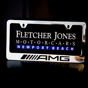 Mercedes-Benz License Plate Frames – Mercedes-Benz Boutique by Fletcher ...