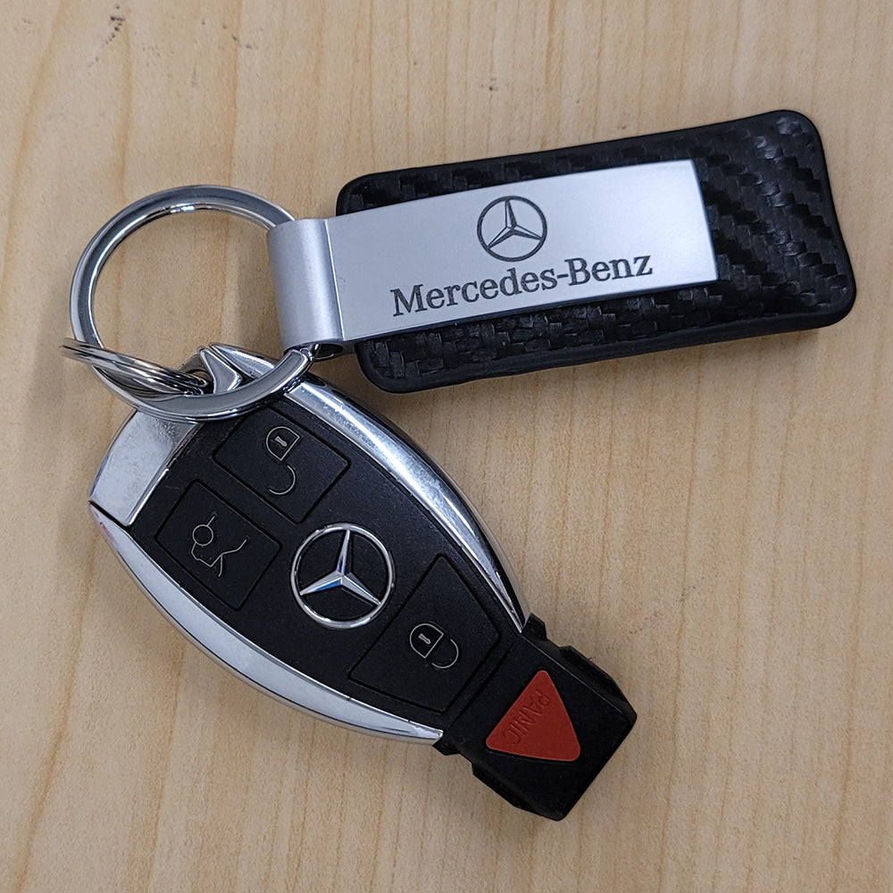 Mercedes-Benz Leather Keychain – Mercedes-Benz Boutique by Fletcher Jones