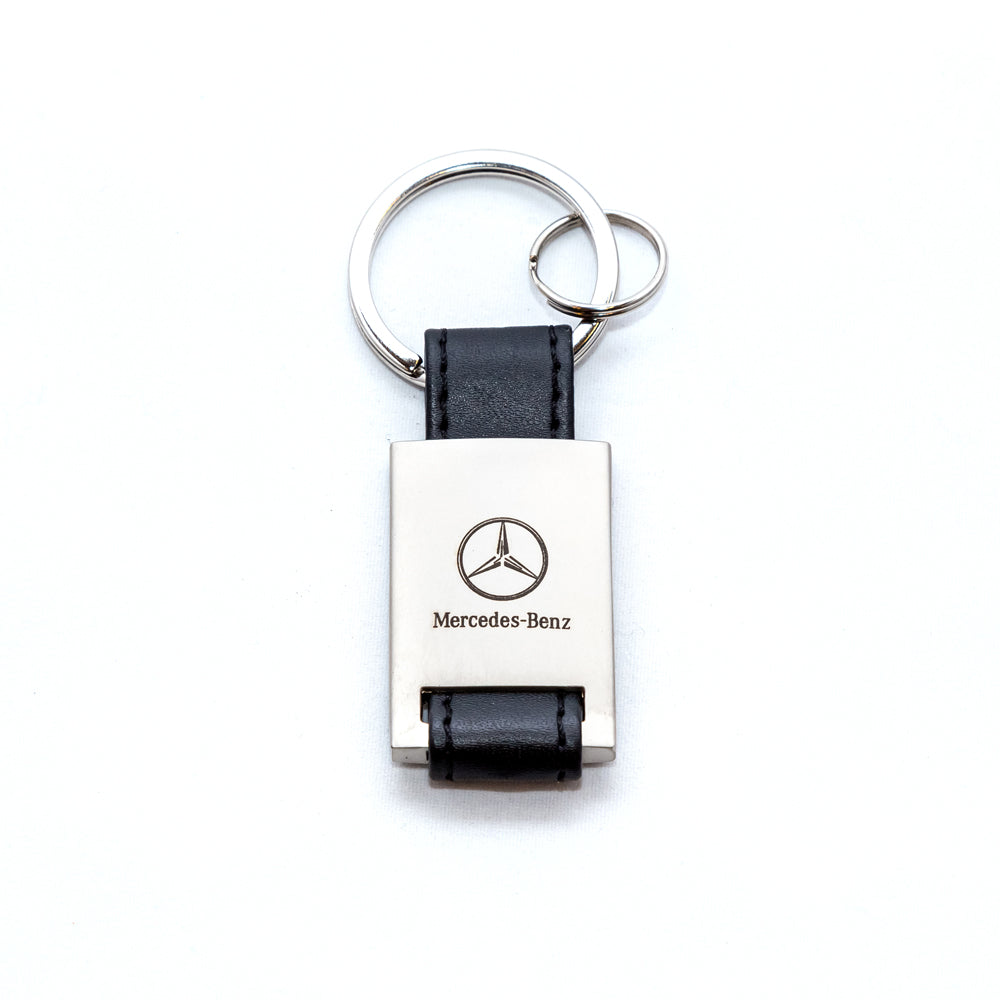 Mercedes-Benz Keychain with Leather Strap (Smaller) – Mercedes-Benz ...