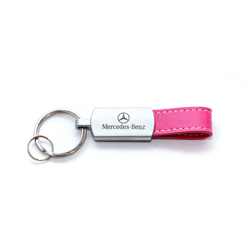 Mercedes-Benz Keychain with Leather Strap – Mercedes-Benz Boutique by ...